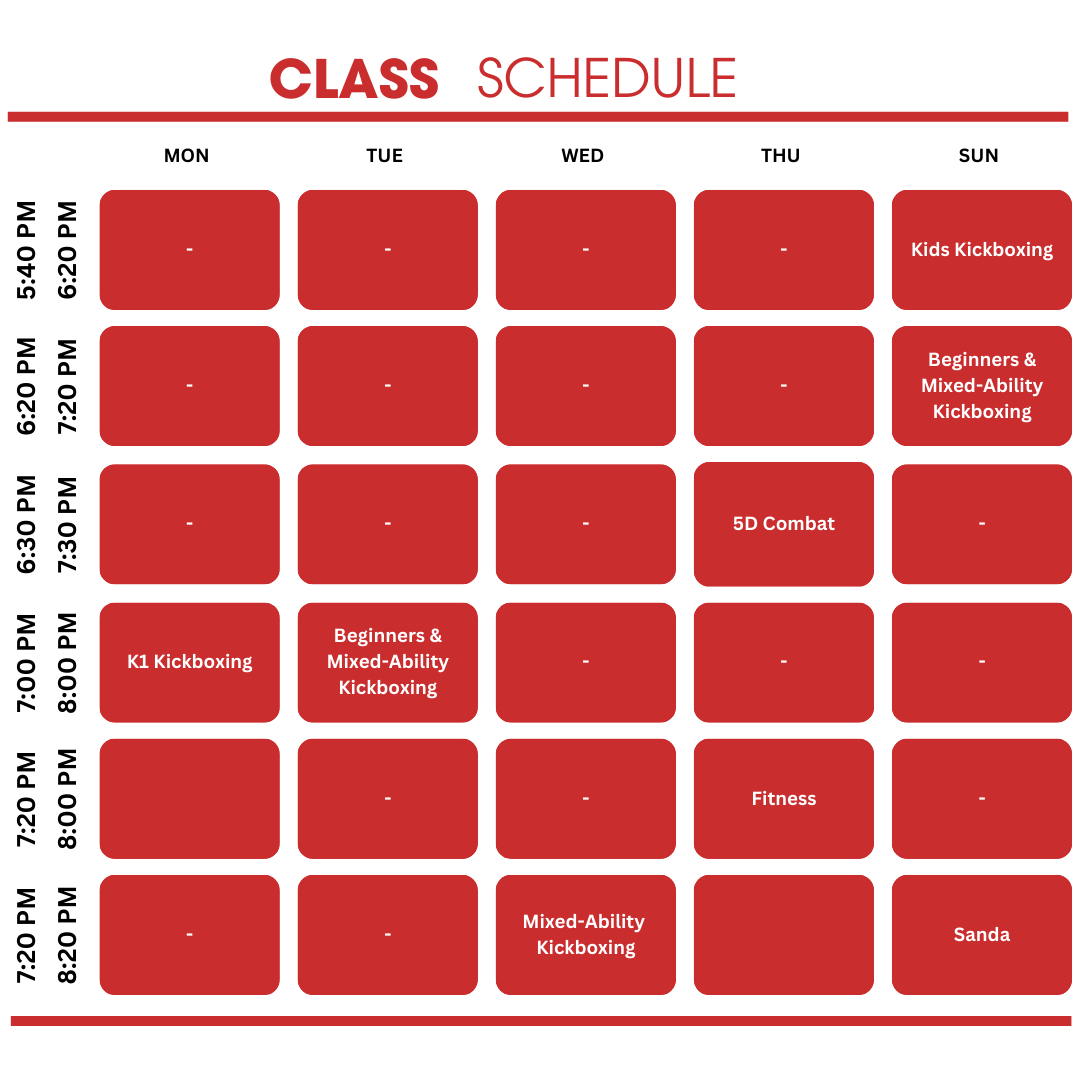 Classes – Scott Harris Kickboxing